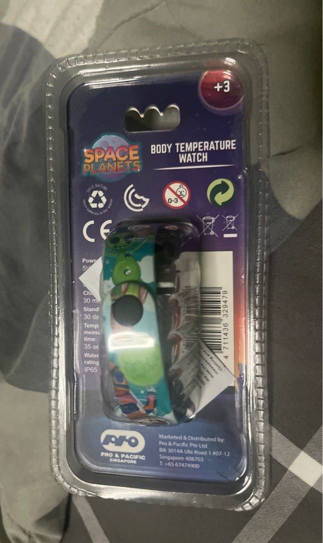 Kids Body Temperature Watch, Hobbies & Toys, Toys & Games on Carousell