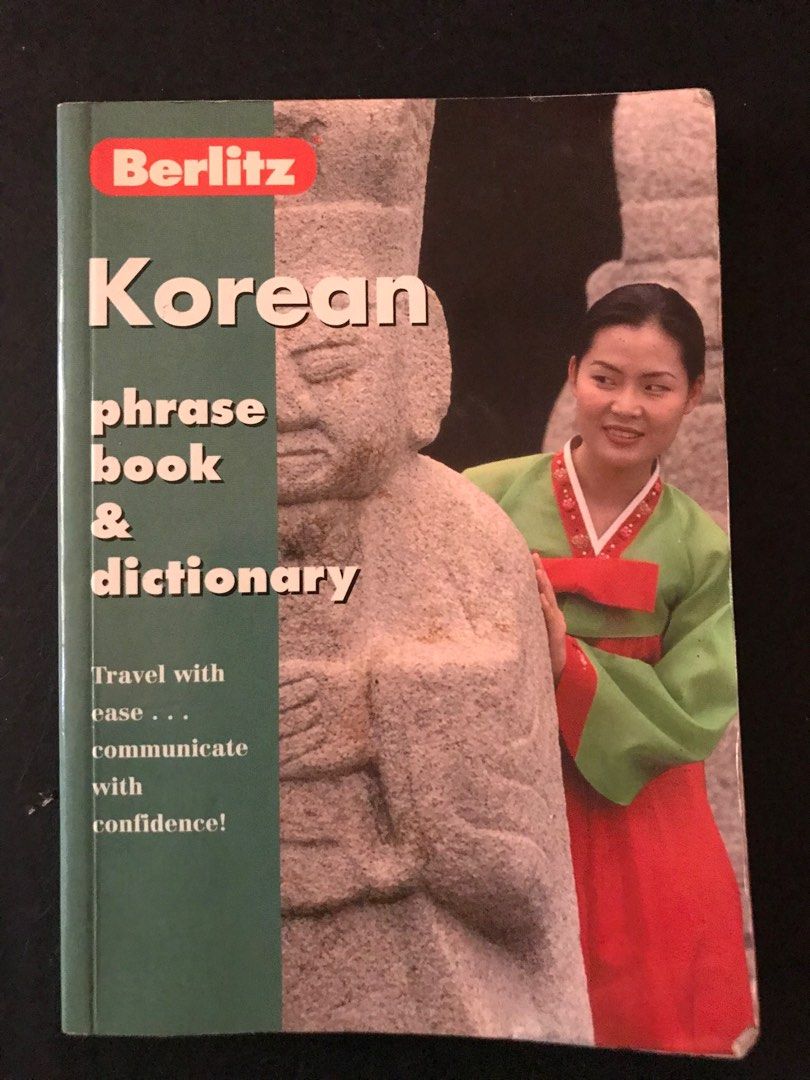 Korean phrase book & dictionary, Hobbies & Toys, Travel, Travel ...