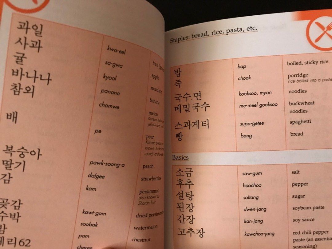 Korean phrase book & dictionary, Hobbies & Toys, Travel, Travel ...