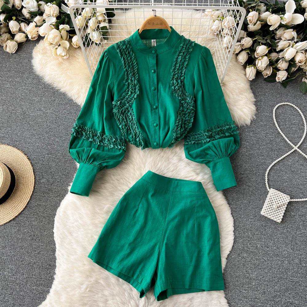 Korean Shorts Coords, Women's Fashion, Dresses & Sets, Sets or ...