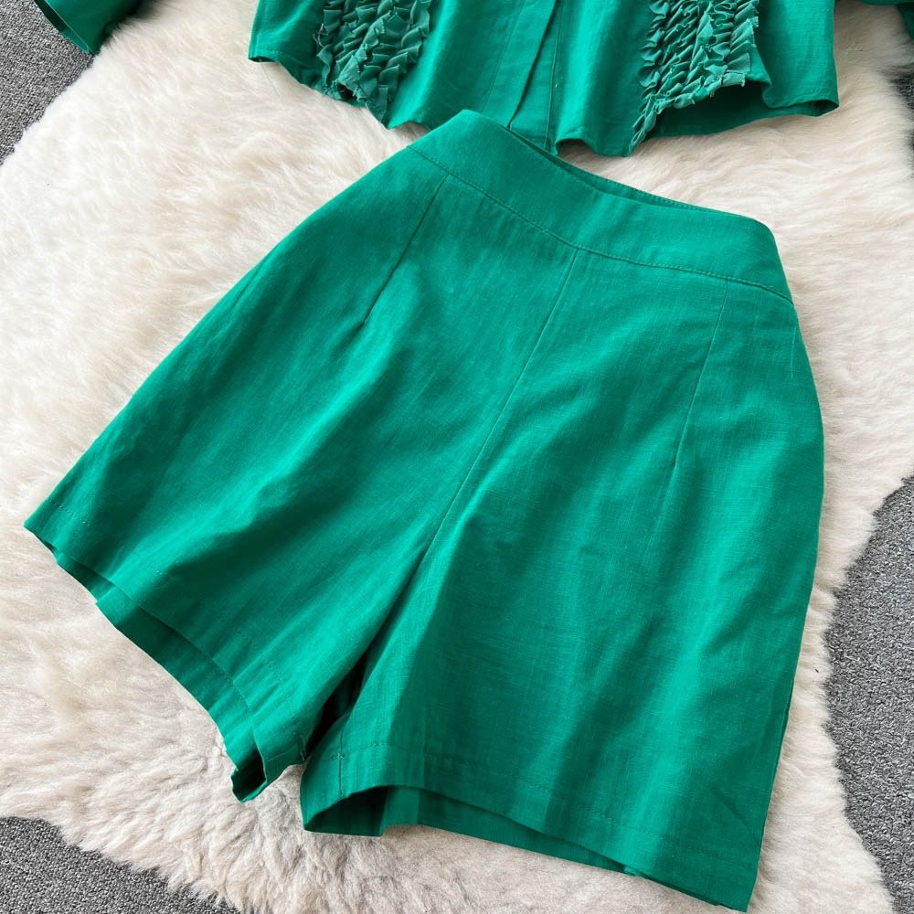 Korean Shorts Coords, Women's Fashion, Dresses & Sets, Sets or ...