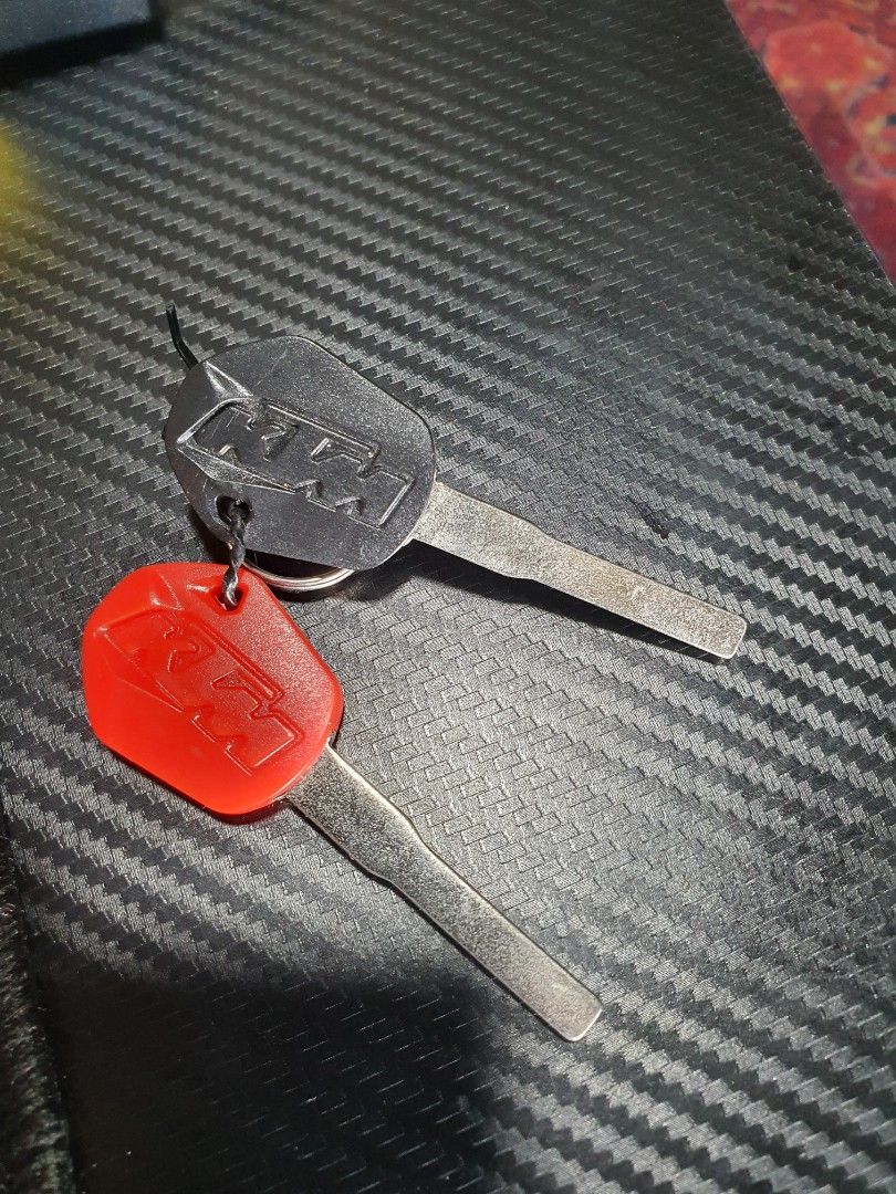 KTM Dukes spare keys - uncut and unused, Motorcycles, Motorcycle ...
