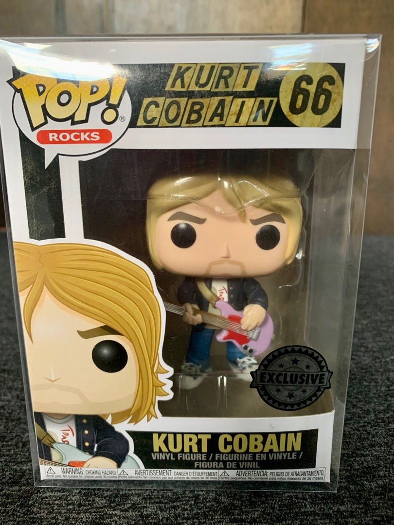 Kurt Cobain Funko, Hobbies & Toys, Toys & Games on Carousell