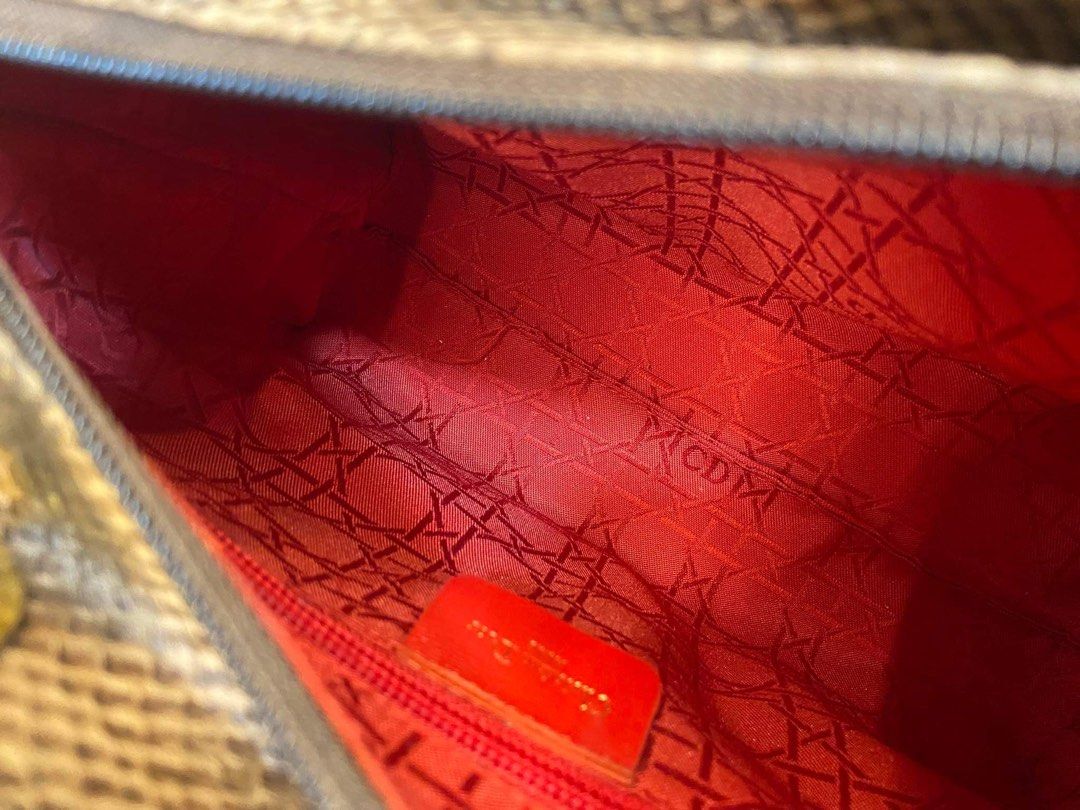 Lady Dior croc skin, Luxury, Bags & Wallets on Carousell