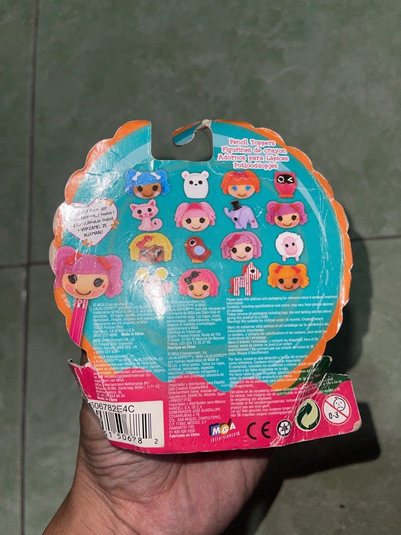 Lalaloopsy Pencil Toppers-Crumbs Sugar Cookie & Dot Starlight ORIGINAL ...