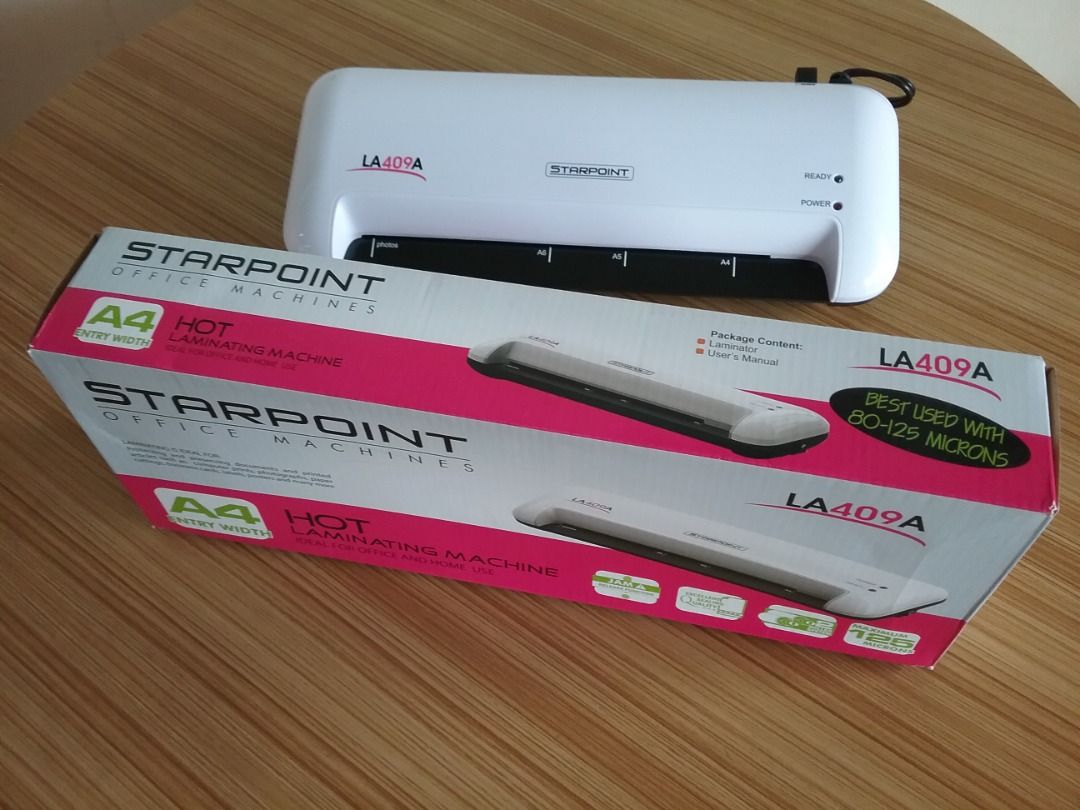 LAMINATING STARPOINT LA409A LAMINATION, Computers & Tech, Office & Business Technology on Carousell