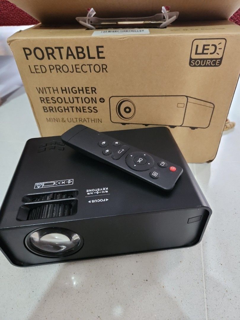 LED PROJECTOR, TV & Home Appliances, TV & Entertainment, Projectors on ...