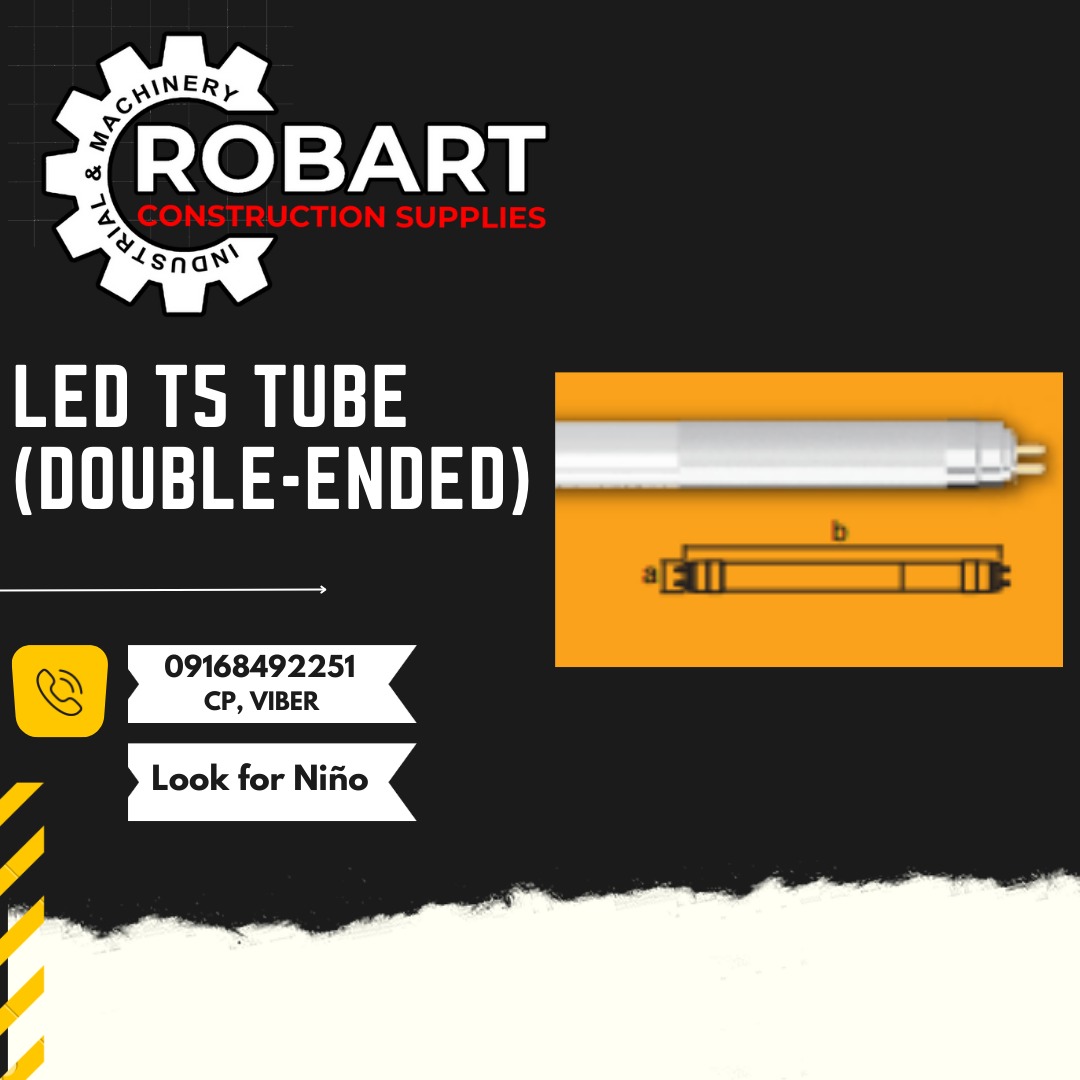 LED T5 Tube (Double-ended), Commercial & Industrial, Construction Tools ...