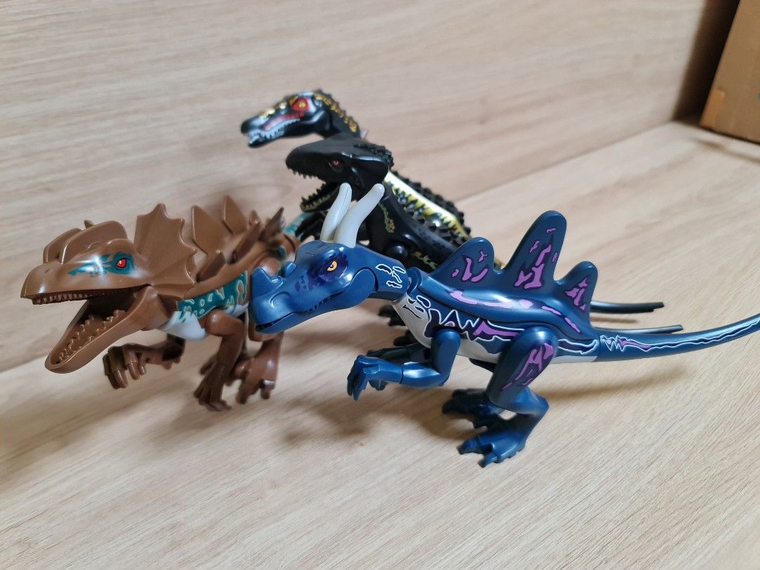 Lego Compatible Dinosaurs Figures (Used), Hobbies & Toys, Toys & Games ...