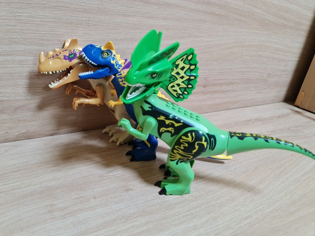 Lego Compatible Dinosaurs Figures (Used), Hobbies & Toys, Toys & Games ...