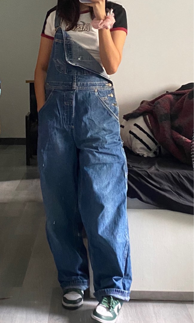 Levis Denim Jumper Overalls, Women's Fashion, Dresses & Sets, Jumpsuits ...