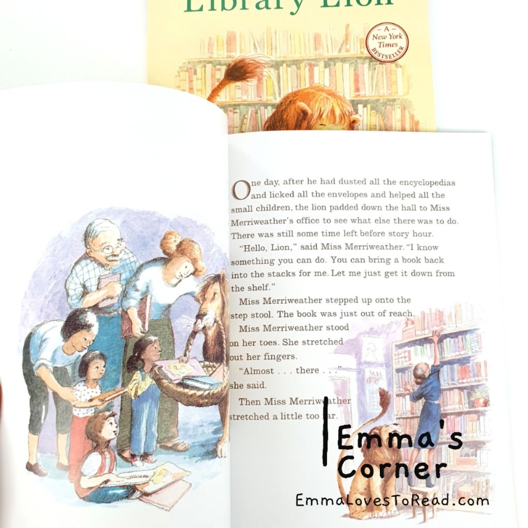 Library Lion by Michelle Knudsen PB, Hobbies & Toys, Books & Magazines ...