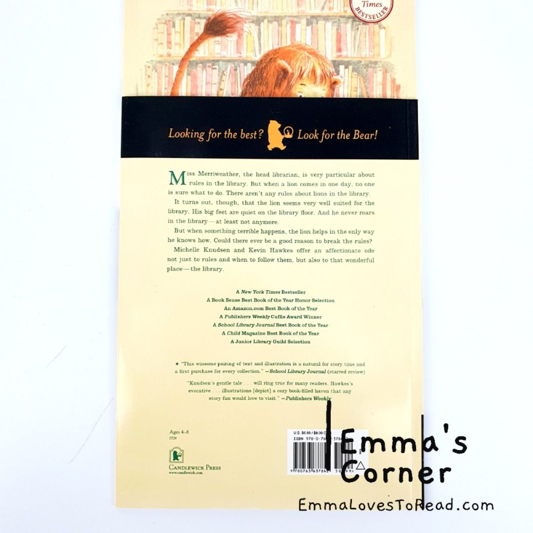 Library Lion by Michelle Knudsen PB, Hobbies & Toys, Books & Magazines ...