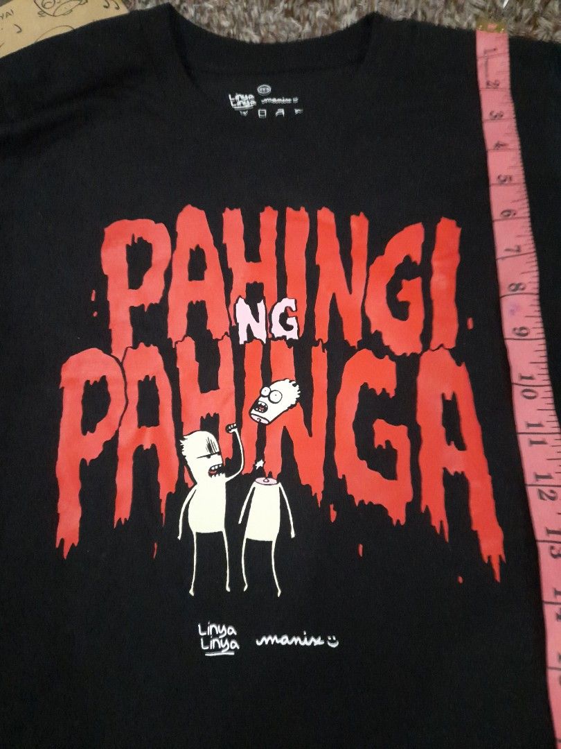 Linya Linya black shirt, Men's Fashion, Tops & Sets, Tshirts & Polo ...