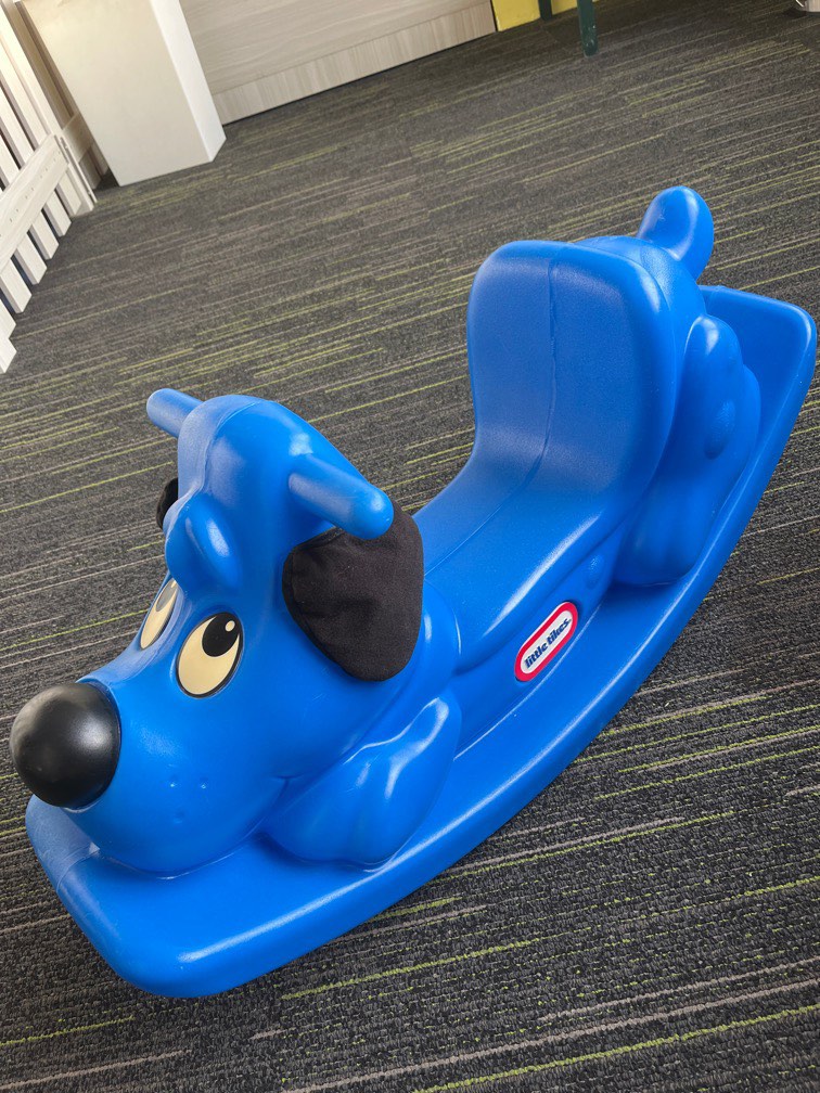 Little Tikes rocking dog, Babies & Kids, Infant Playtime on Carousell