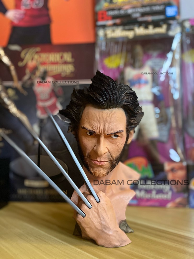 Logan wolverine head bust Resin, Hobbies & Toys, Toys & Games on Carousell