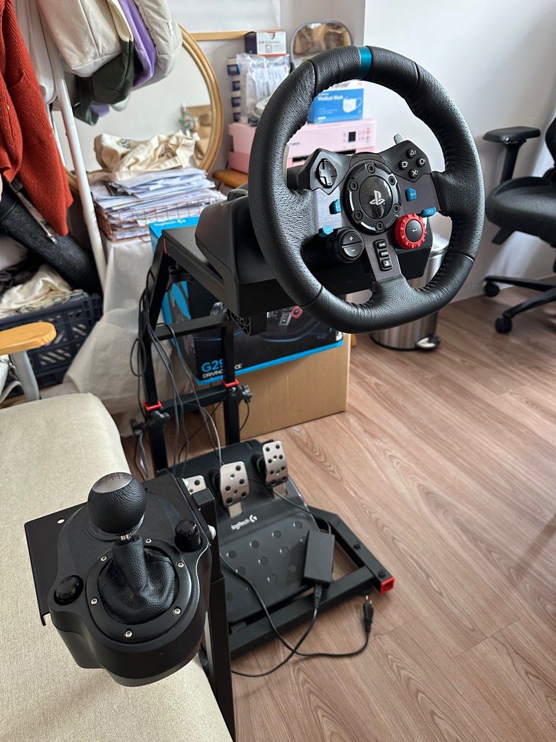 Logitech G29 Driving Force, Video Gaming, Gaming Accessories ...