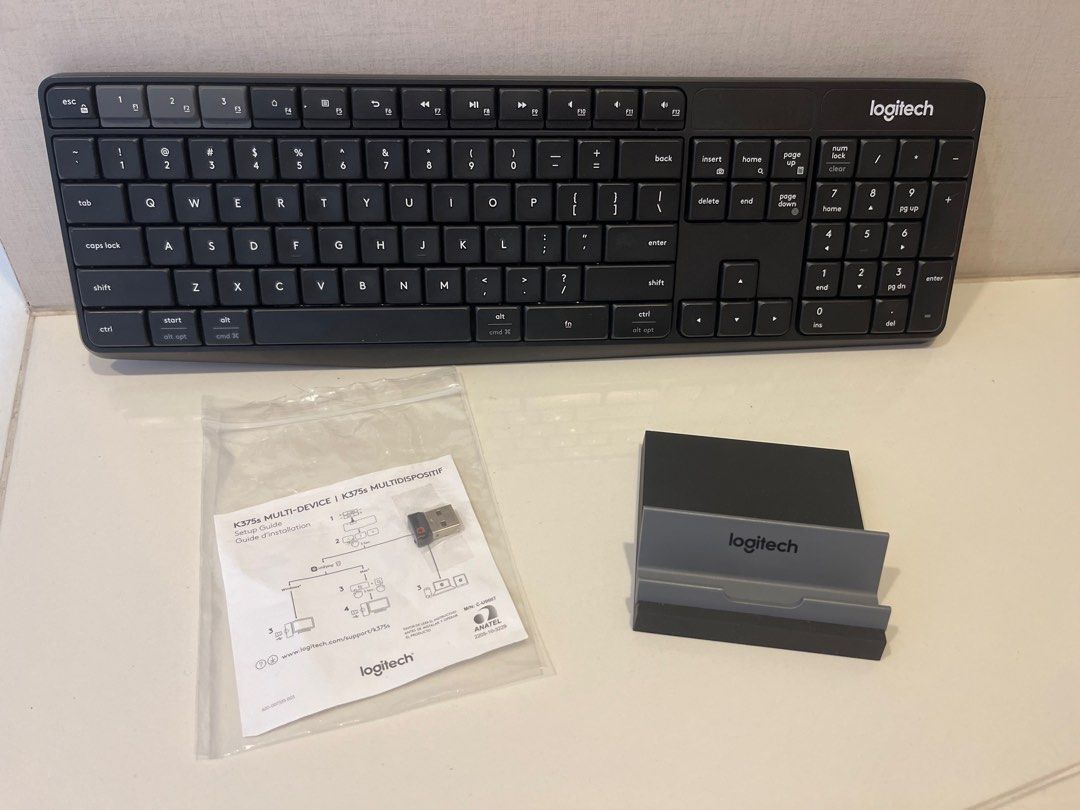 Logitech K375s Multi Device Wireless Keyboard And Stand Combo Computers And Tech Parts