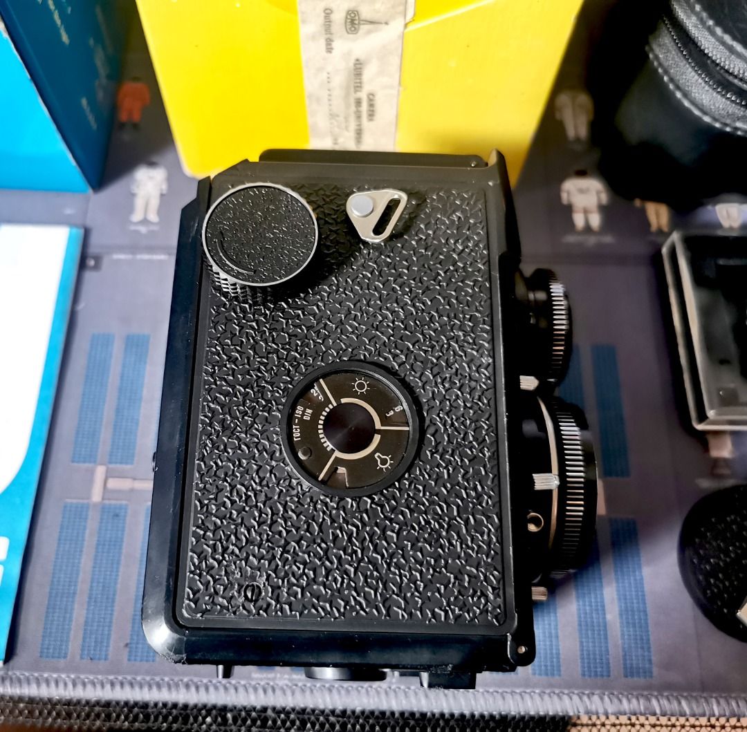 LUBITEL 166U Twin lens reflex camera, 1996, TLR with all original boxes ...