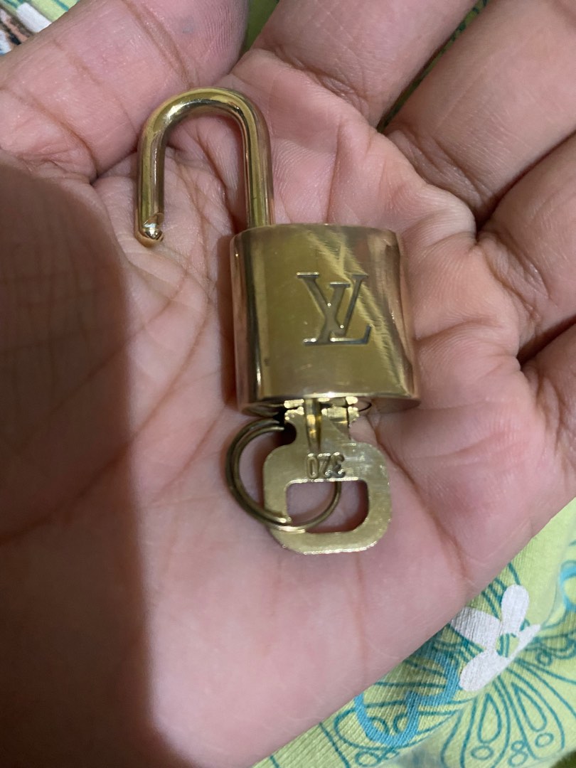 LV Louis Vuitton Lock Set, Luxury, Accessories on Carousell