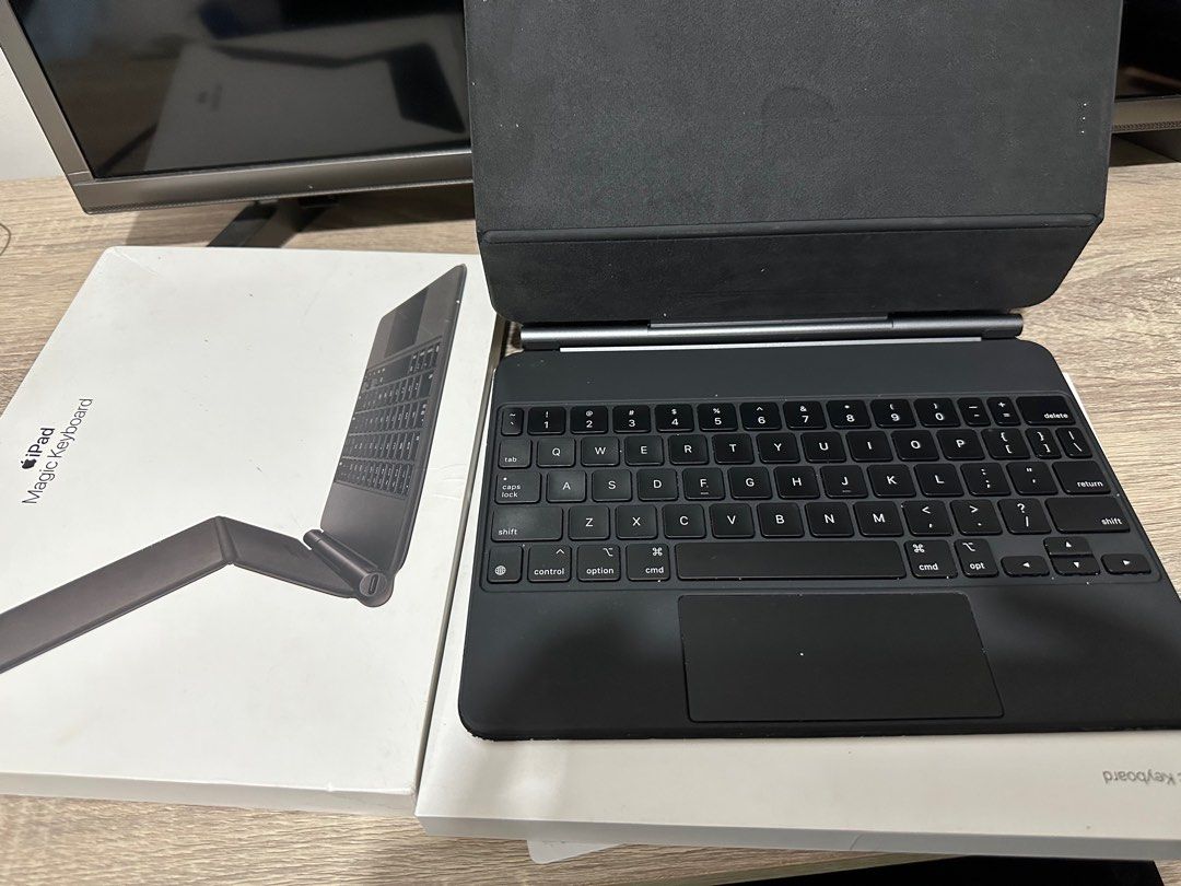 Magic Keyboard for iPad Pro 11-inch & iPad Air 4th Gen + goojodoc ...