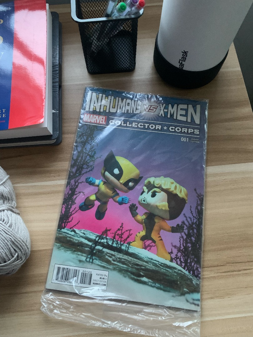 Marvel Collector Corps' Inhumans vs X-Men 001 Variant Edition Comic ...