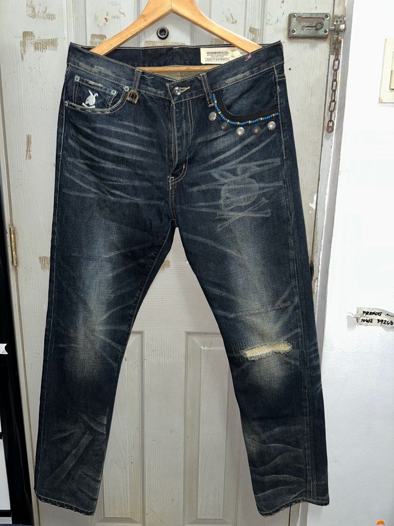 Mastermind Japan X Neighborhood Japan Pants, Men's Fashion, Bottoms ...