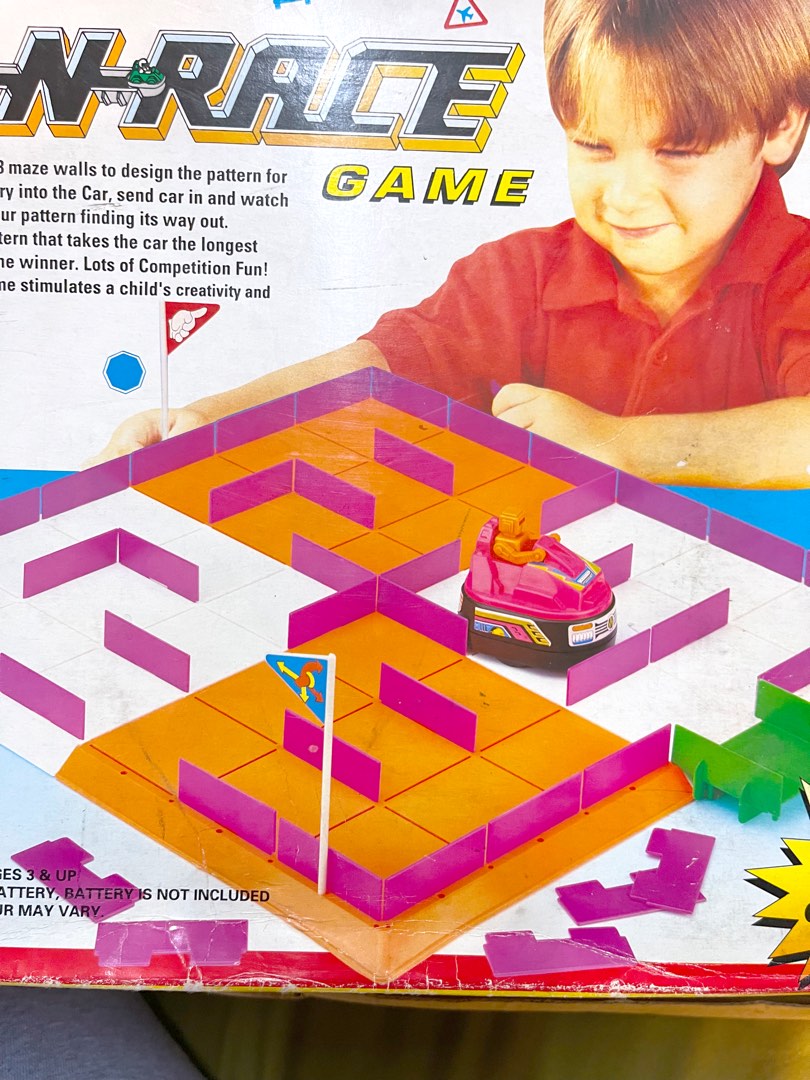 Maze car race, Hobbies & Toys, Toys & Games on Carousell