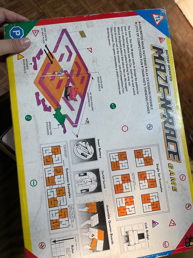 Maze car race, Hobbies & Toys, Toys & Games on Carousell