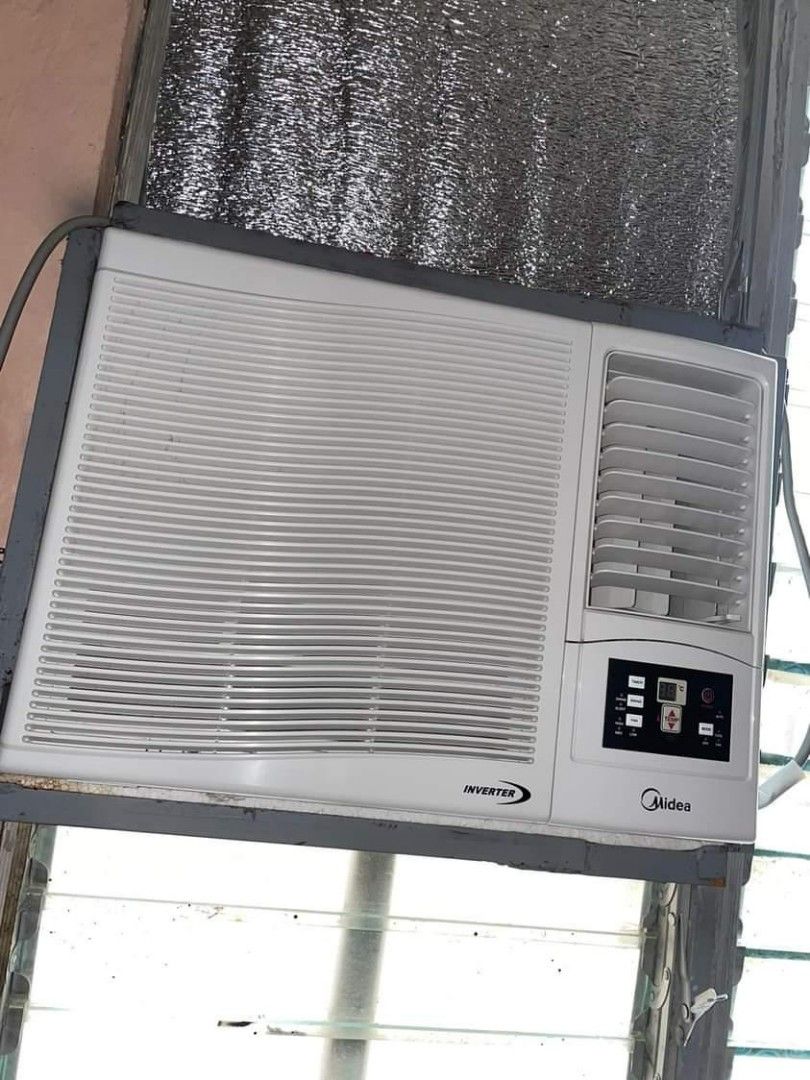 Midea 1.5HP Window Type Inverter AC, TV & Home Appliances, Air ...