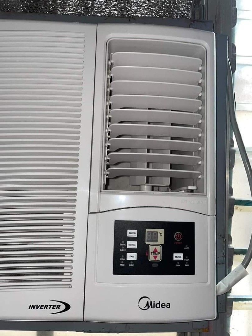 Midea 1.5HP Window Type Inverter AC, TV & Home Appliances, Air ...