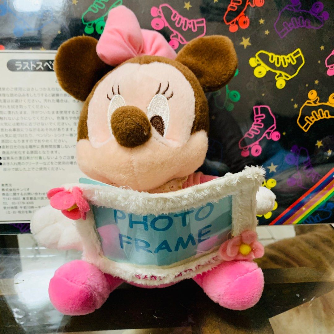 Minnie Mouse Photo Frame, Hobbies & Toys, Toys & Games on Carousell