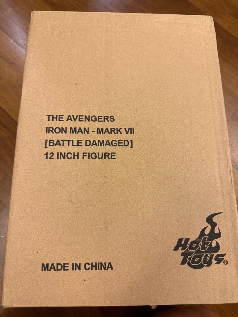 MMS196 MMS 196 Hot toys Iron Man mark vii battle damaged, Hobbies ...