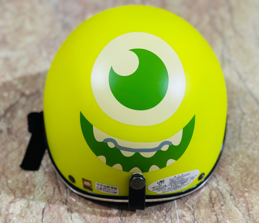 Monster Inc Mike Helmet, Sports Equipment, Bicycles & Parts, Parts ...