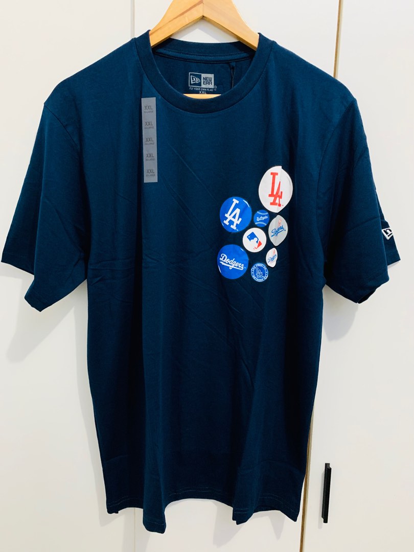 New Era LA Shirt (Navy Blue), Men's Fashion, Tops & Sets, Tshirts ...