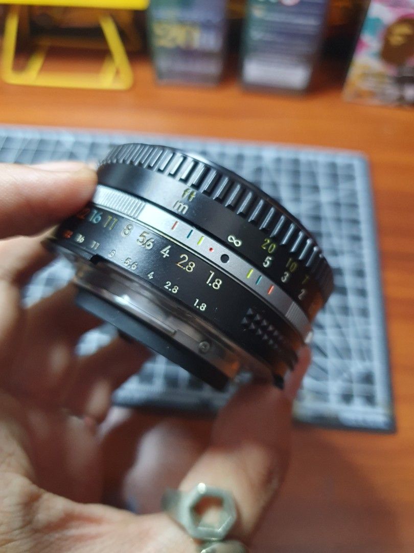 Nikon 50mm F1.8 AiS Nikkor Pancake, Photography, Lens & Kits on Carousell