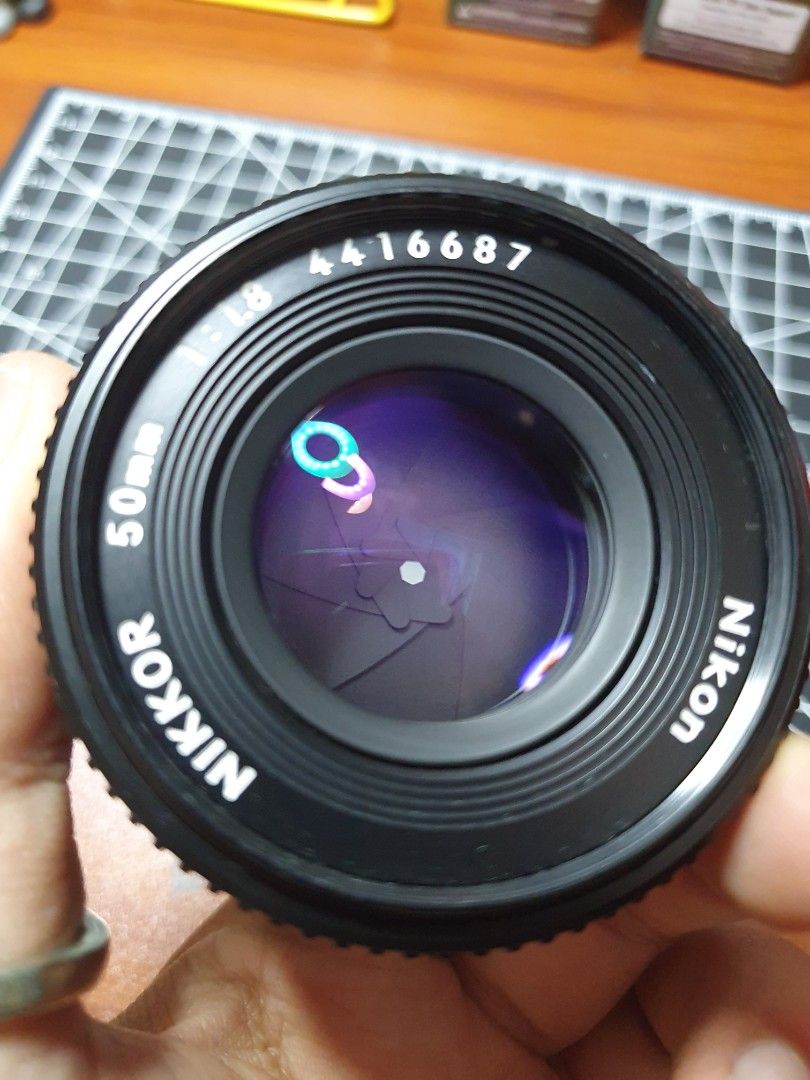 Nikon 50mm F1.8 AiS Nikkor Pancake, Photography, Lens & Kits on Carousell