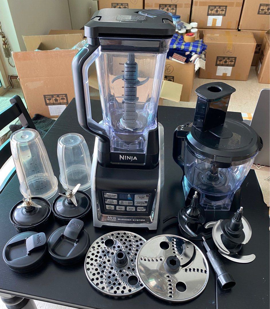 Ninja Auto-IQ & Nutri 1500W model BL682, TV & Home Appliances, Kitchen ...