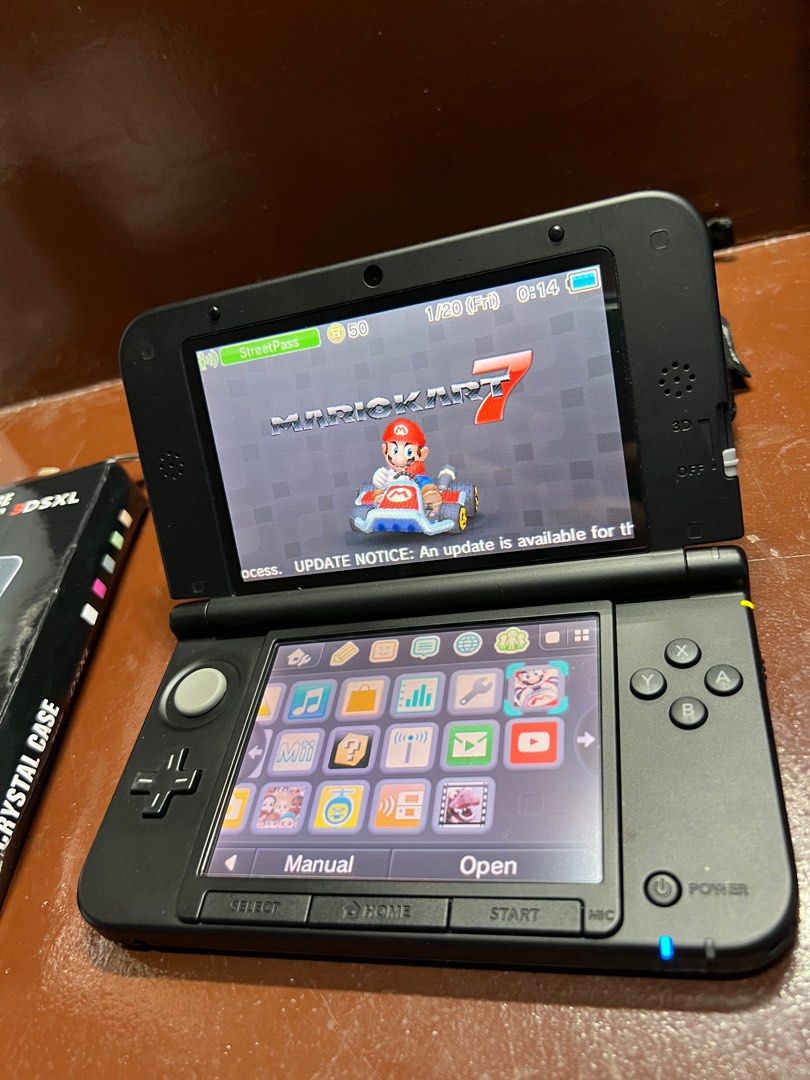 Nintendo Old 3DS XL Mario Kart 7 Edition (Makinis, US Version & Non Cfw ...