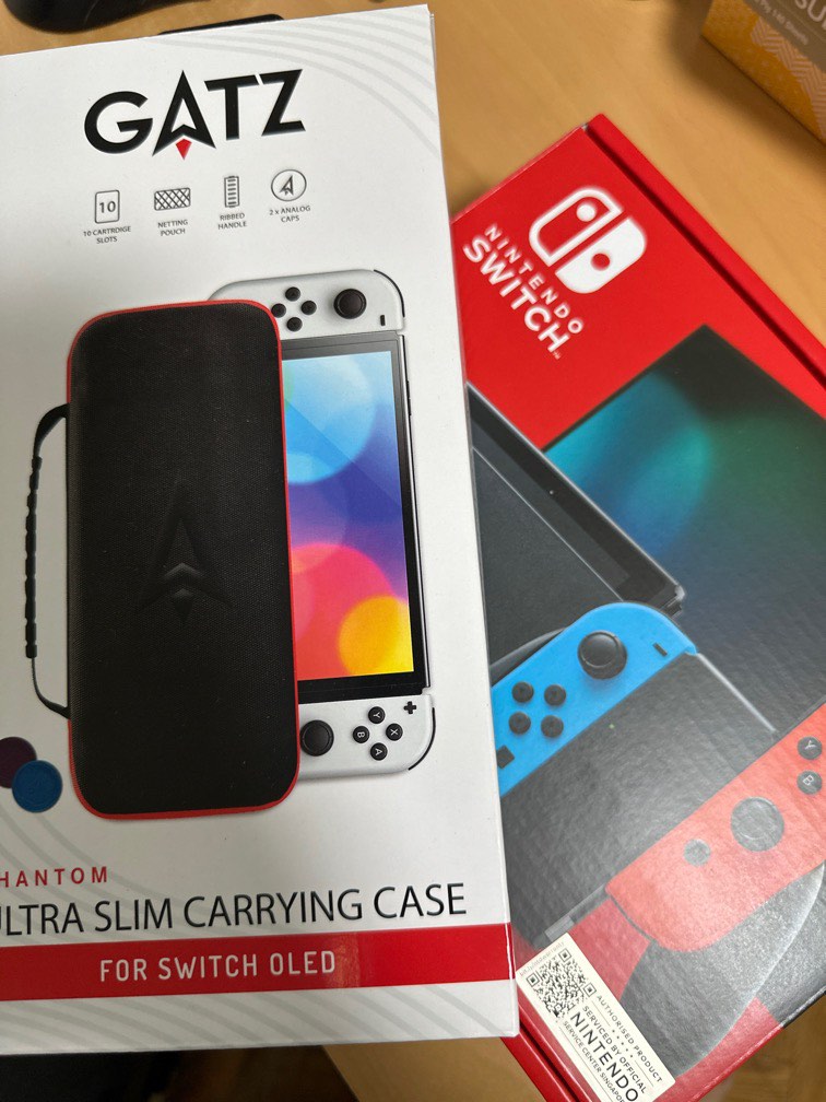 Nintendo Switch Neon 2nd Gen, Video Gaming, Video Game Consoles ...