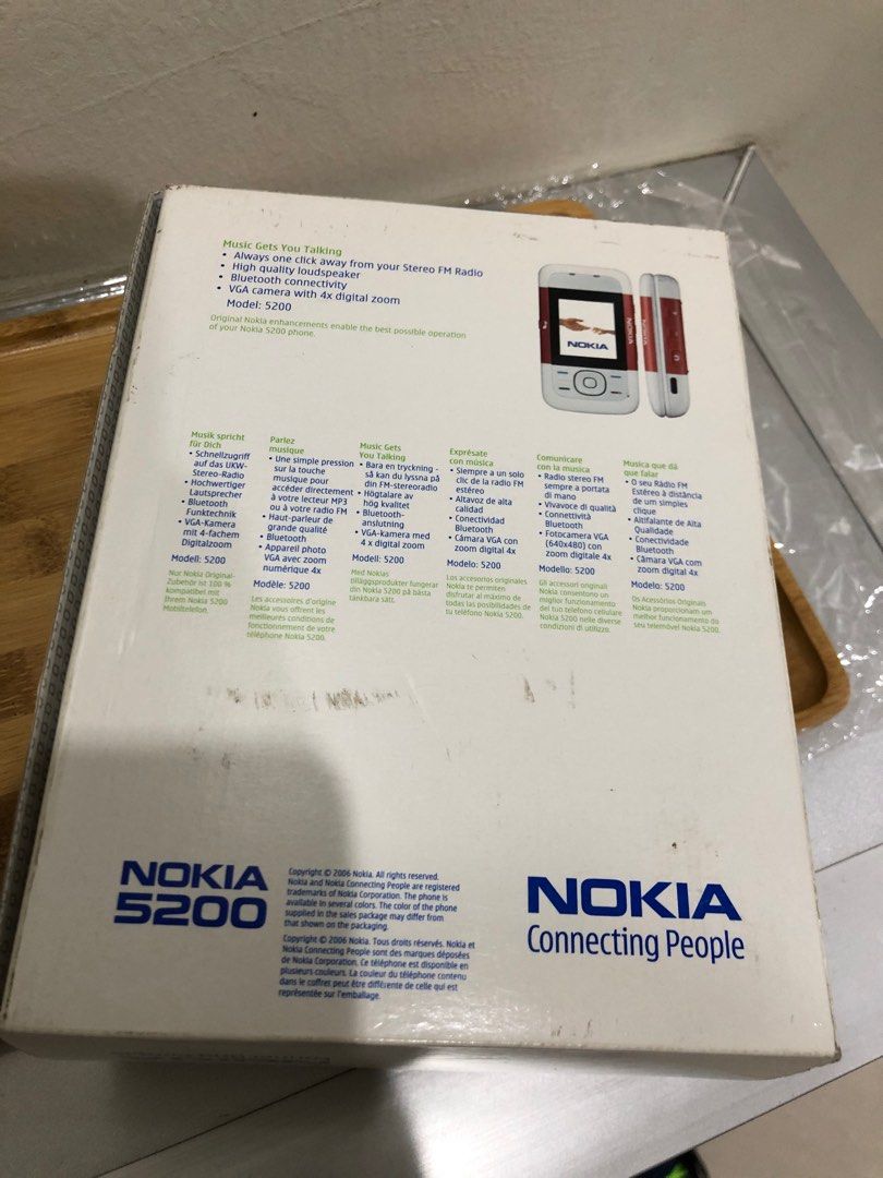 Nokia 5200 Ori box, Mobile Phones & Gadgets, Mobile Phones, Early ...
