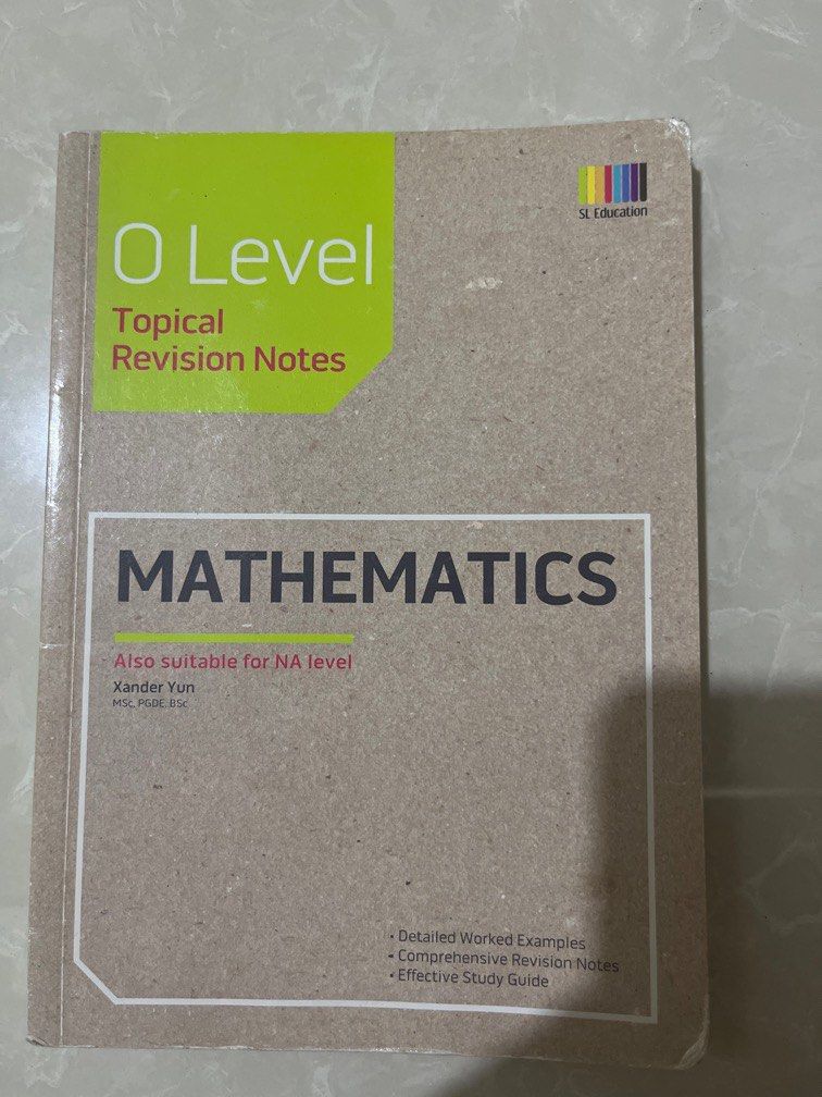 o-level-emath-guide-book-hobbies-toys-books-magazines-textbooks
