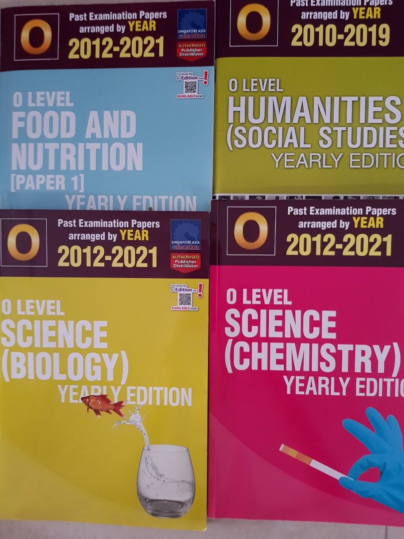 O Levels Past Yearly Exam Papers Hobbies Toys Books Magazines o-levels-past-yearly-exam-papers-hobbies-toys-books-magazines