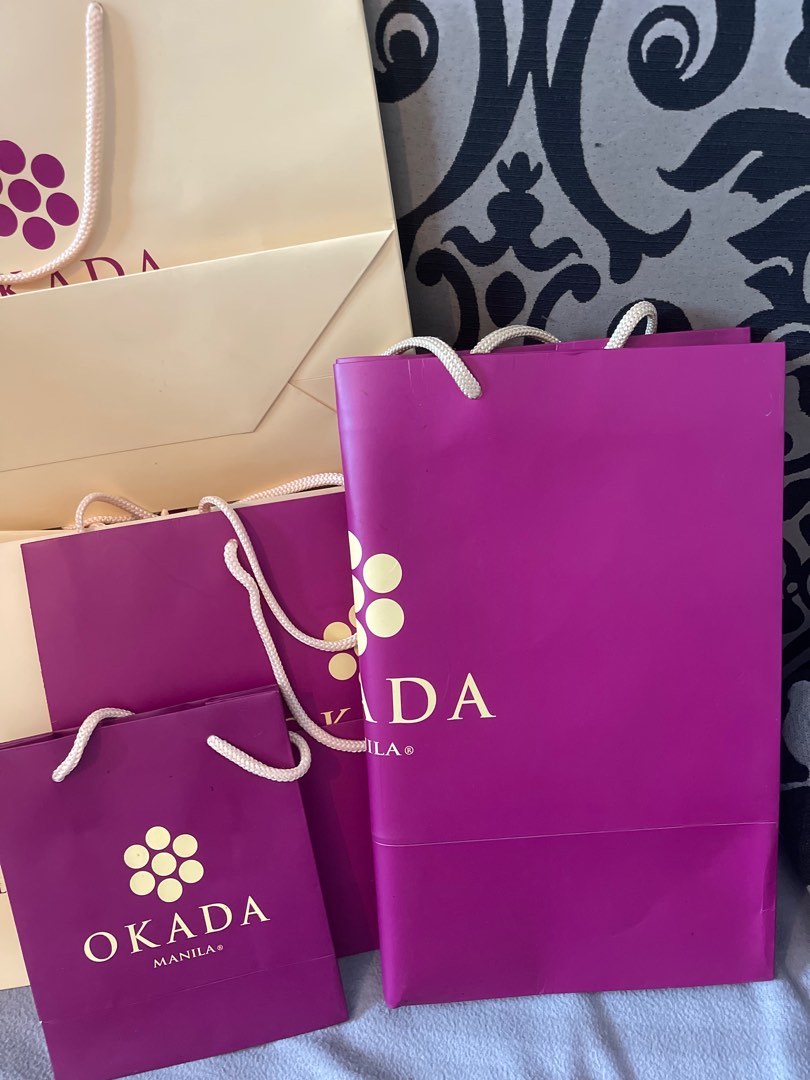 Okada Luxurious Paper Bags Different Sizes, Luxury, Bags & Wallets on ...