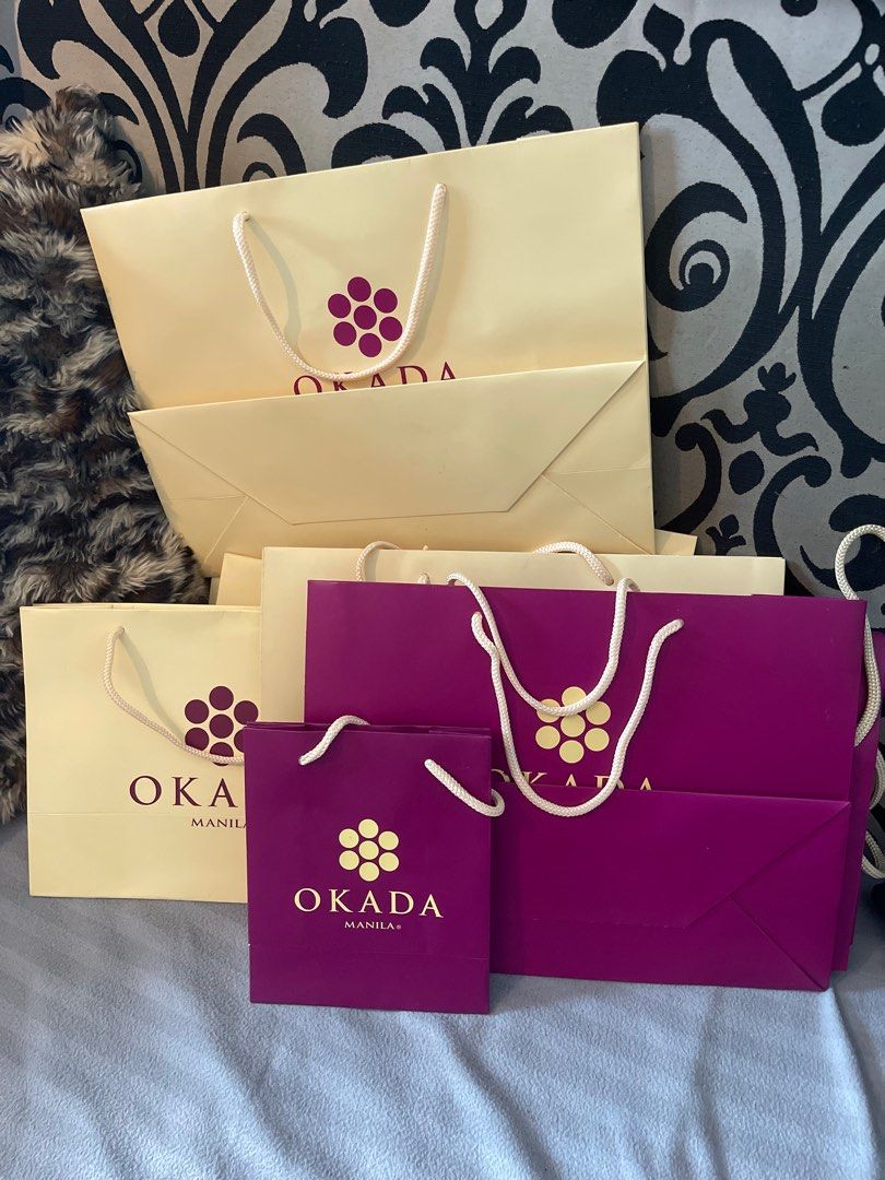 Okada Luxurious Paper Bags Different Sizes, Luxury, Bags & Wallets on ...