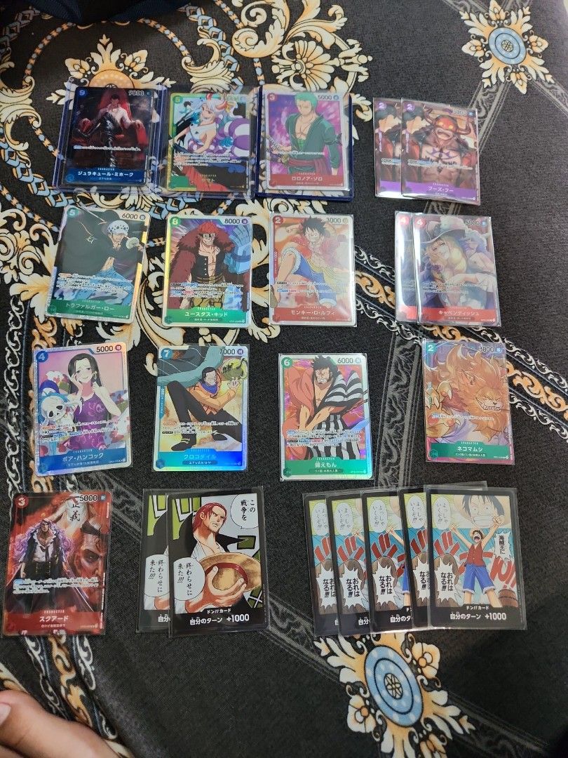 OP-01 and OP-02 hits(AA, SRs, Dons and Box toppers), Hobbies & Toys ...