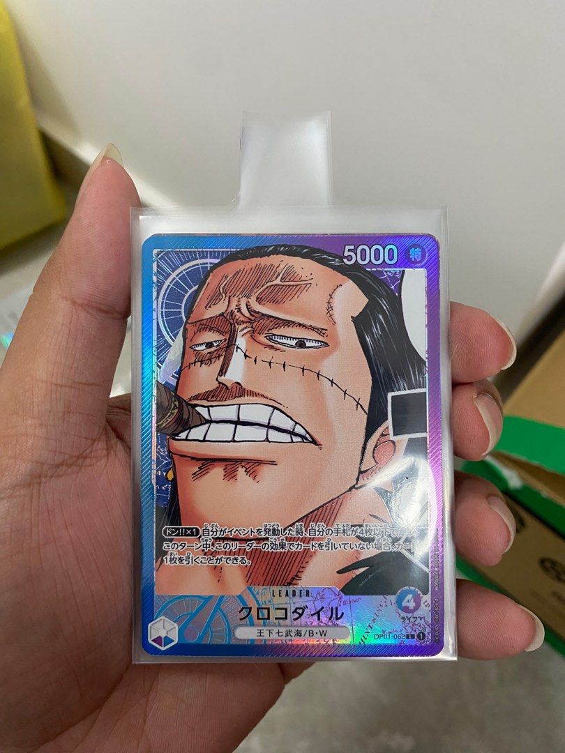 OP-01 Crocodile Leader AA, Hobbies & Toys, Toys & Games on Carousell