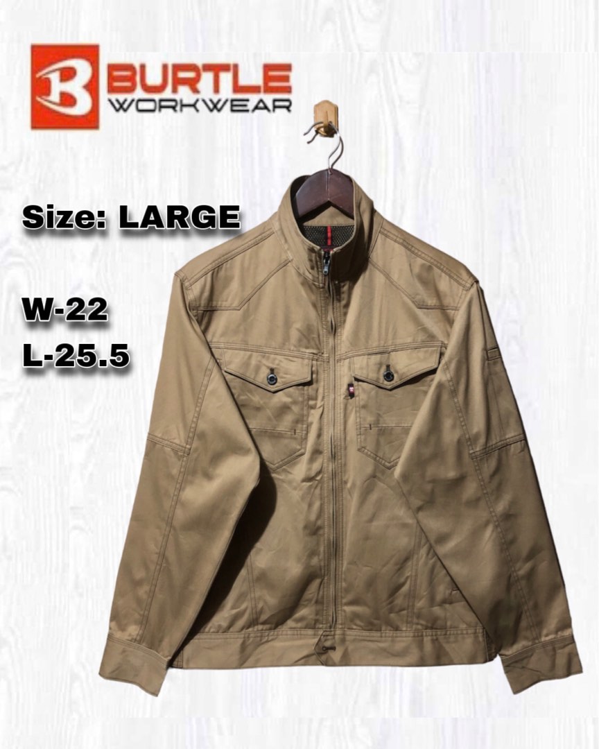Original BURTLE Work Wear Jacket, Men's Fashion, Coats, Jackets and Outerwear on Carousell