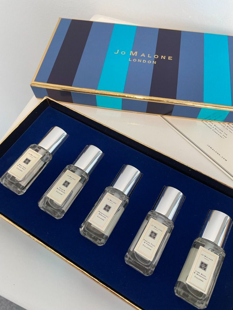 [ORIGINAL] JO MALONE COLOGNE COLLECTION 5IN1 (9MLX5) BLUE STRIPES ...