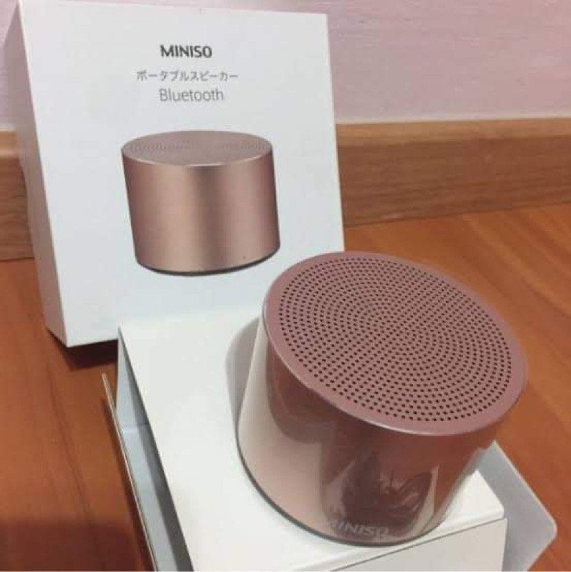 Original Miniso Bluetooth Speaker, Audio, Soundbars, Speakers & Amplifiers on Carousell